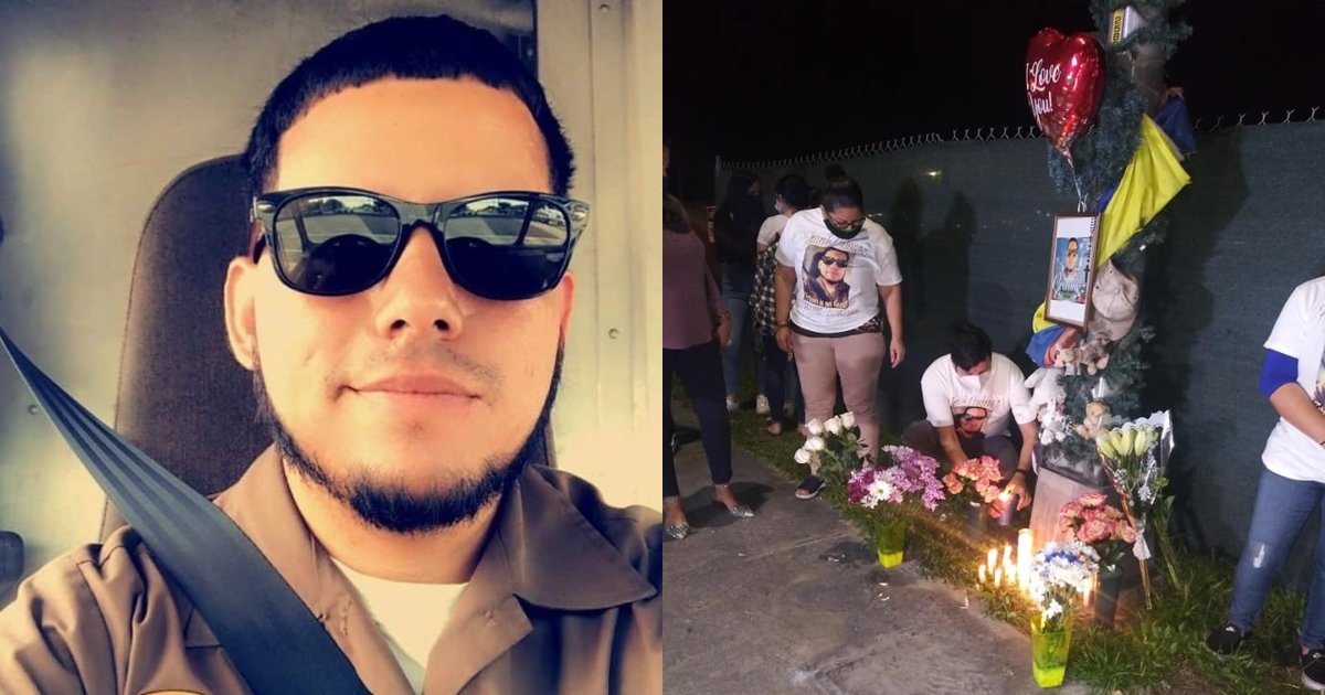 Realizan vigilia en memoria del conductor de UPS abatido hace un año