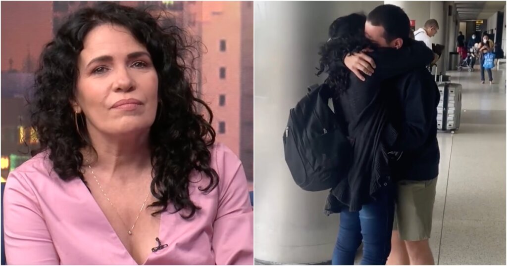 Actriz cubana Yerlín Pérez llega a Estados Unidos y se reencuentra con ...