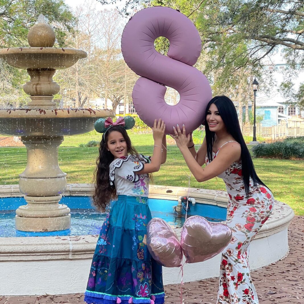 Actriz cubana Heydy González celebra el cumpleaños de su hija Galilea